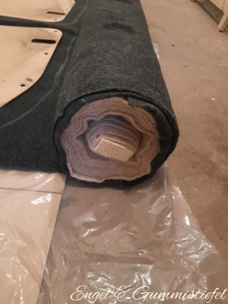 Maddy the Caddy: Innenverkleidung filzen | Engel & Gummistiefel